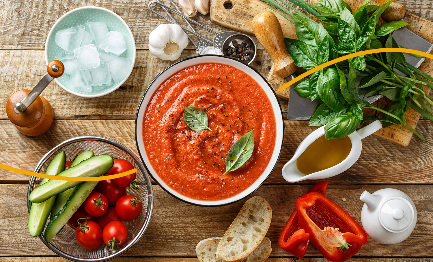 Sommerliche Chili-Gazpacho von René Schudel - Groupe Mutuel